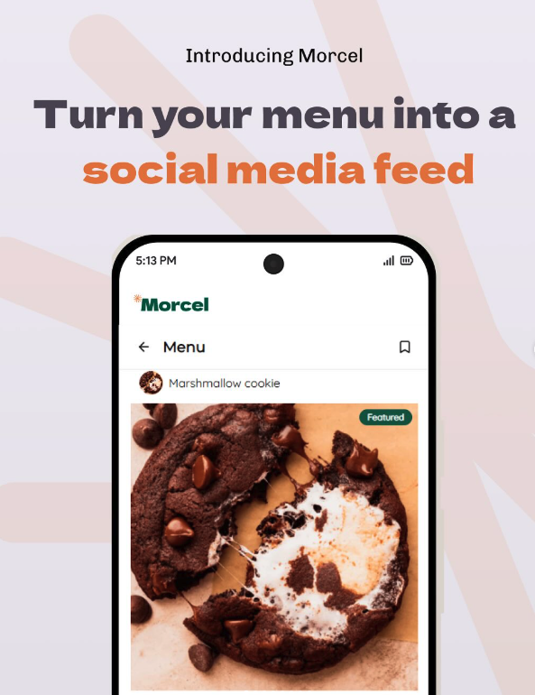 Morcel - Turn Your Menu Into a Social Media Feed